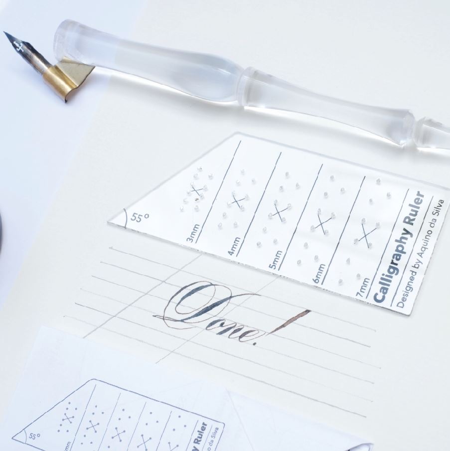 Copperplate Engrosser Ruler – Not Just A Card